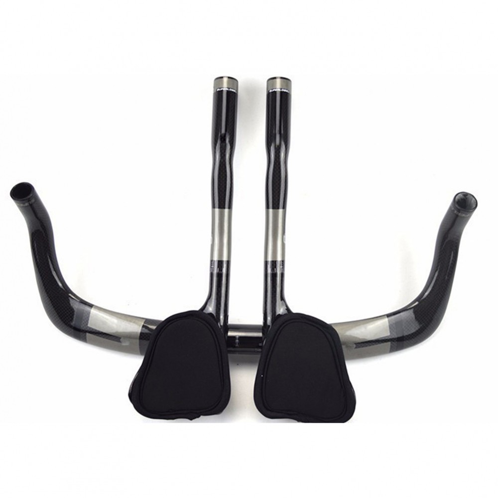 Carbon Fiber Triathlon Handlebars Easy To Install 31.8MM Bike ...