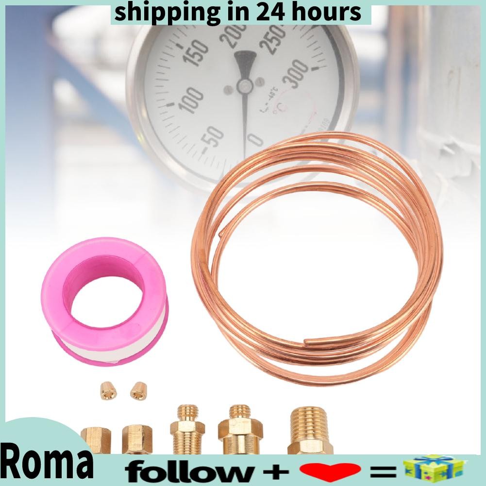 Romanticshop Oil Pressure Gauge Line Tubing High Temperature Ductility ...