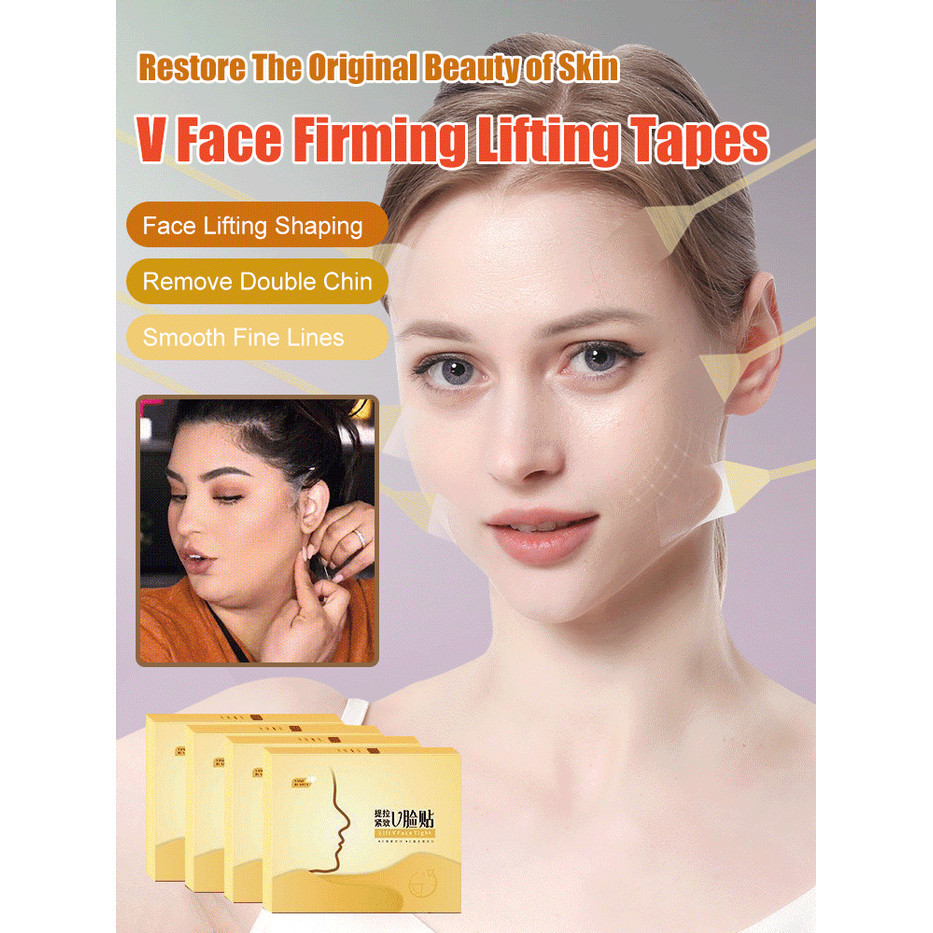 Invisible Face Lifting Stickers Yumebeauty VFace Contouring Sticker for ...