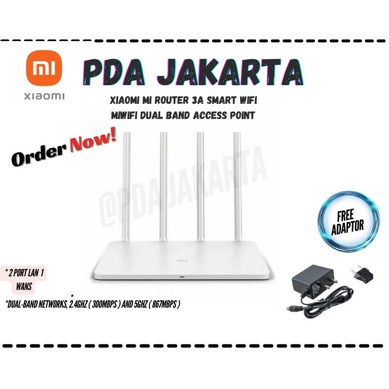 Xiaomi Mi WiFi Router 3A 4 Antennas 1167Mbps 802.11AC | Shopee Philippines