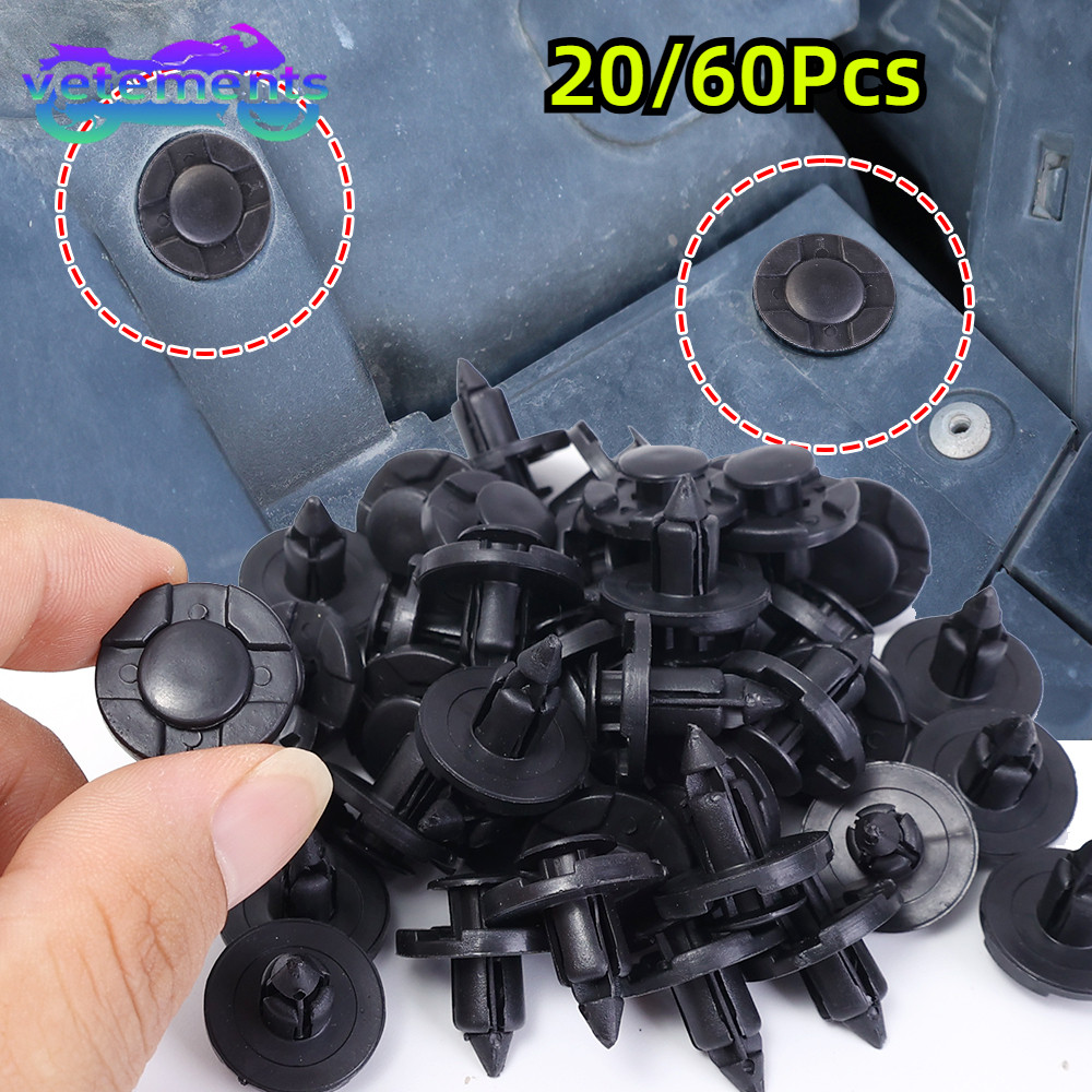 20/60Pcs 8mm General Motors Mudguard Rivet Buckle - Automotive ...