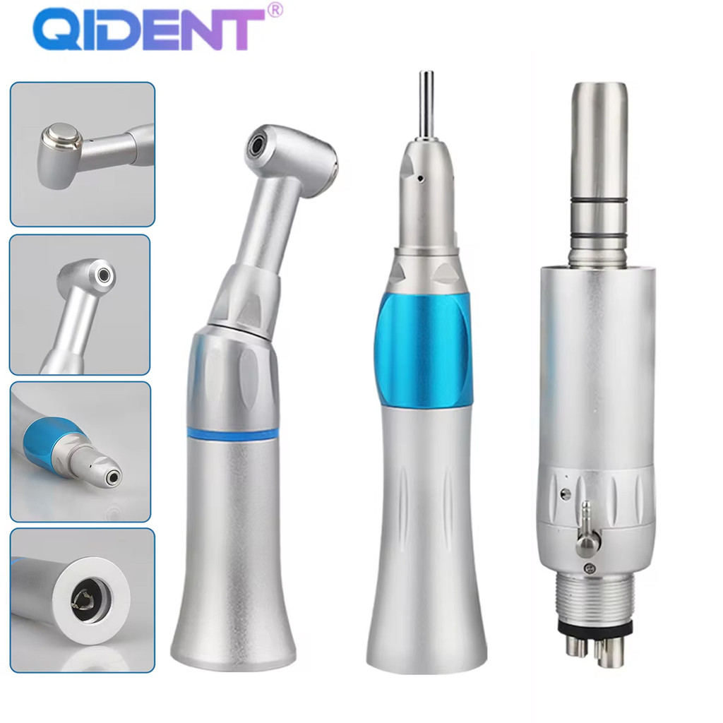 Dental Low Speed Handpiece Dental Lab Contra Angle Straight Micromotor ...