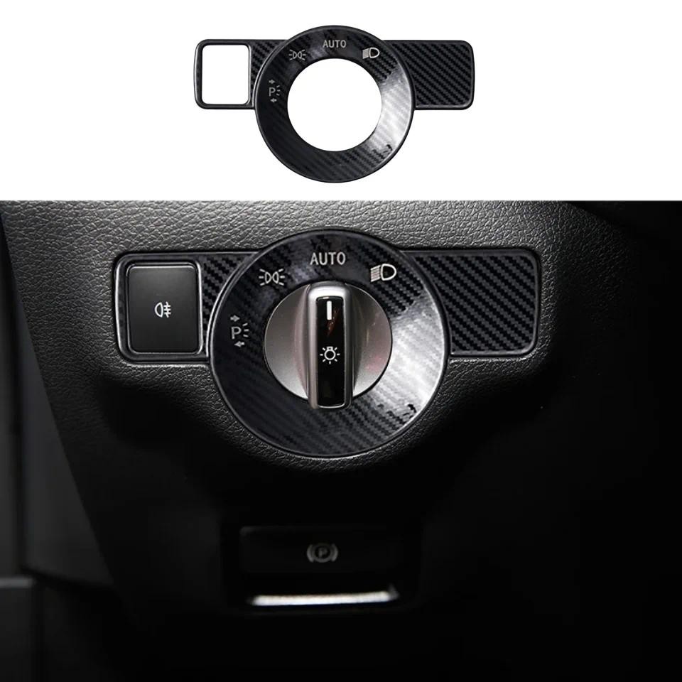 Car headlight switch control frame decoration for Mercedes-Benz W166 ...