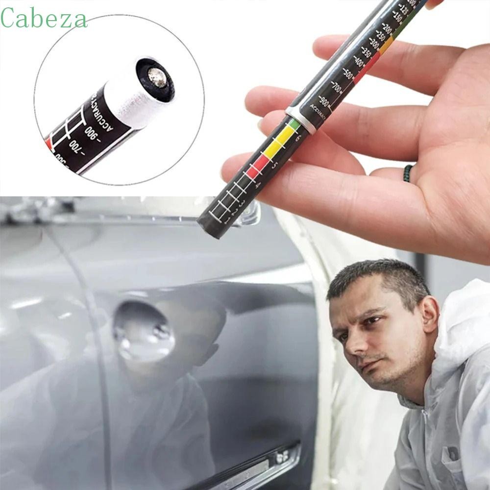 CABEZA Car Paint Thickness Tester Pen, Plastic Lak Test Bit Car Paint ...