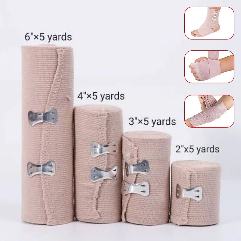 1 Roll Crosspoint High Elastic Bandage Wound Dressing Wrap Tape First ...