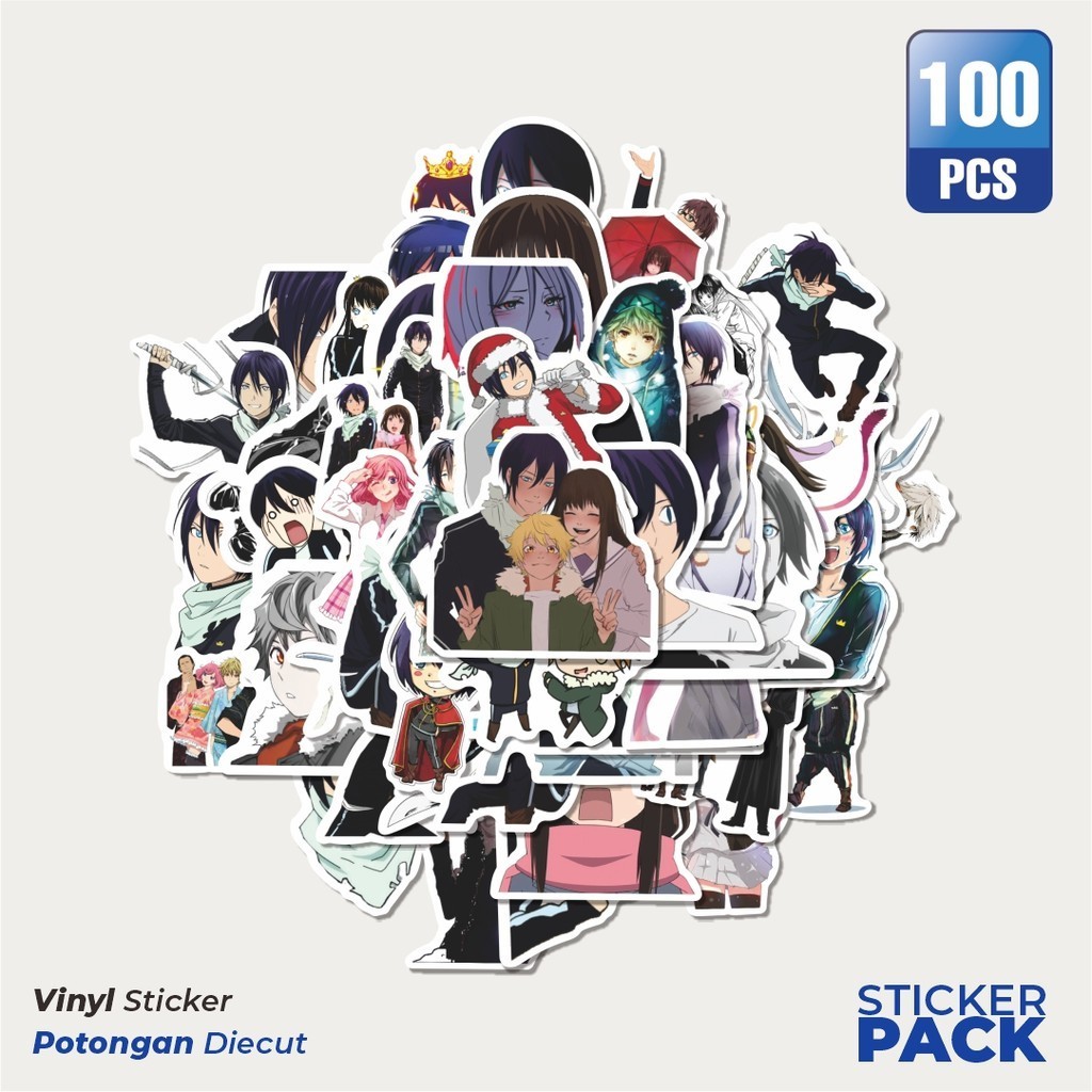 Vinyl Stickers Anime Noragami Stickers Waterproof Aesthetic Stickers ...