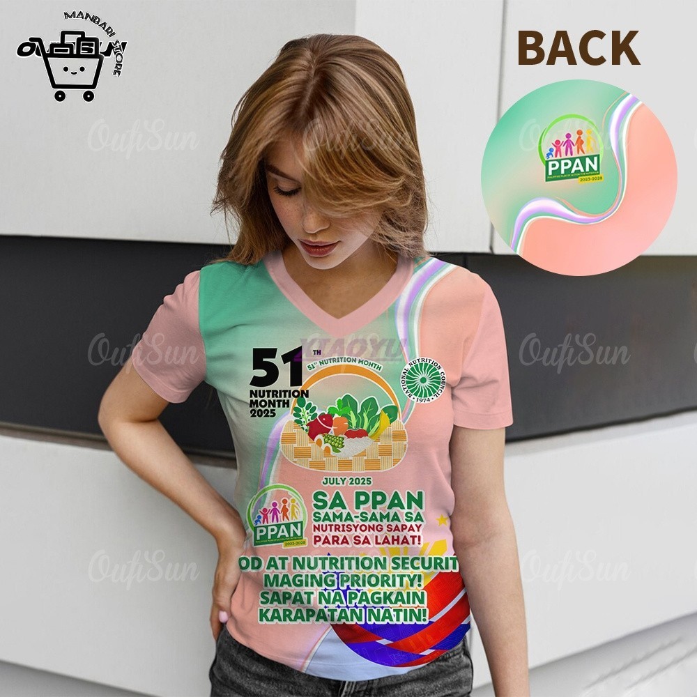 2025 NEW PPAN NUTRITION MONTH Shirt 2025 BHW&BNS Shirt Full Sublimation ...