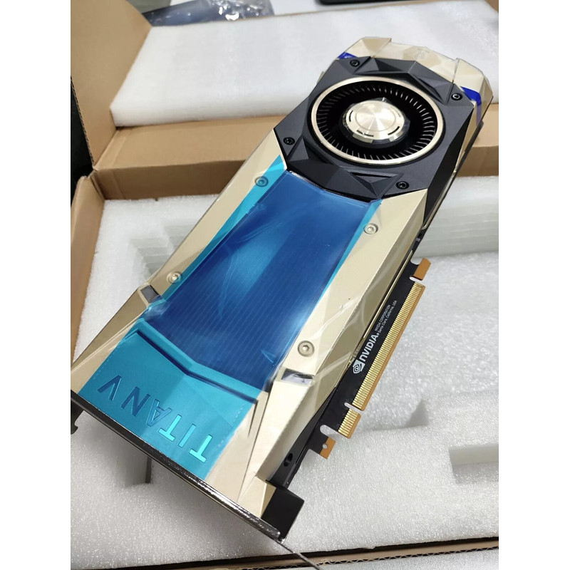 NVIDIA Titan V 12GB HBM2 GPU Graphics Card 5120 CUDA 900-1G500-2500-000 ...