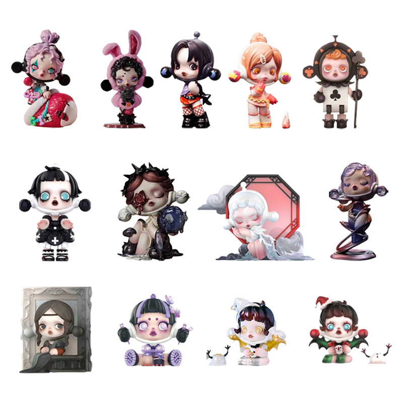 POPMART POPMART SKULLPANDA Full Range Collection Collection Gift ...