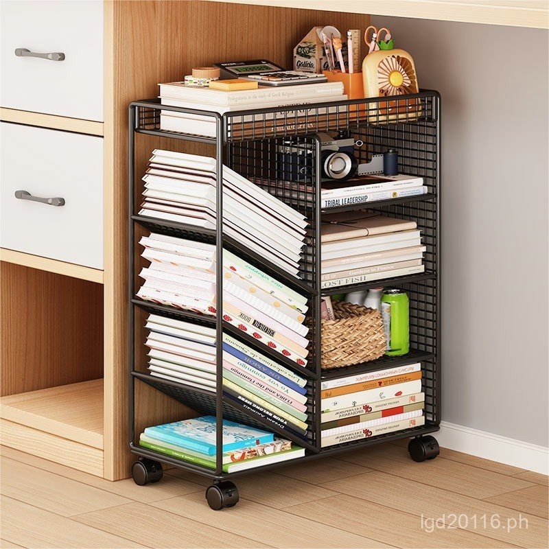 Student Storage Wheeled Side Desk Under Desk Simple Small Trolley Floor ...