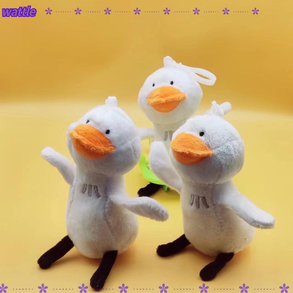 WATTLE Duck Doll Keychain, Goose Duck Fluffy Toys Keyring, Cute Cute ...