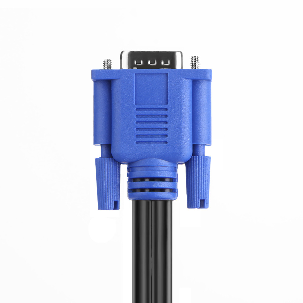 VGA Splitter Cable 1 Computer to Dual 2 Monitor Male to Female Wire ...