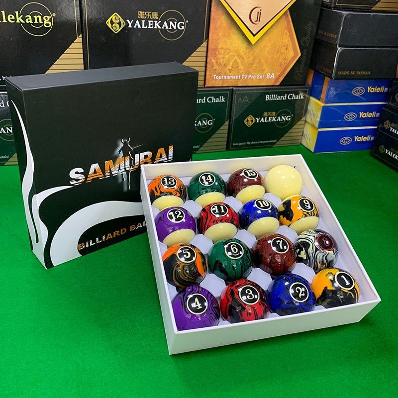 Taiwan Dreamy Colorful Billiards Premium White Belly Billiards Black ...