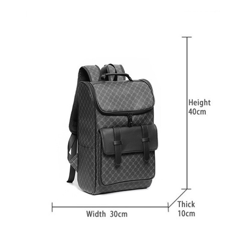 ( COD ) Korean-Style LABER LEE Men's Computer Backpack - 15.6inch, PU ...