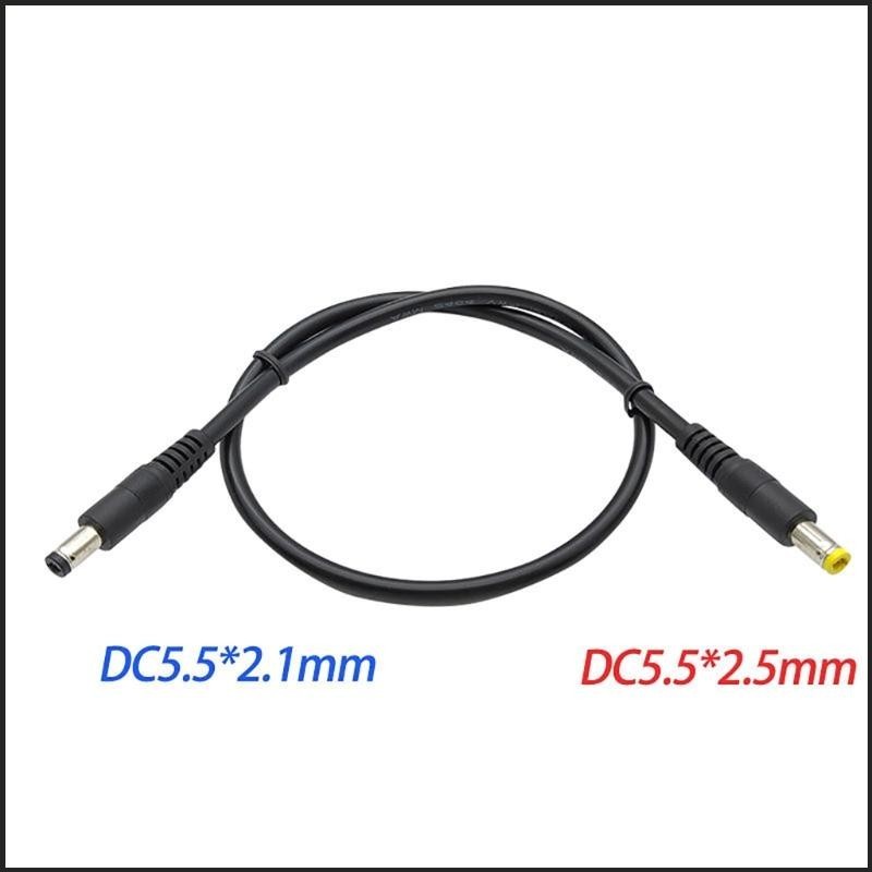 Utake 5 5x2 5mm To 5 5x2 1mm Power Cable Male To Male for CCTV Security ...