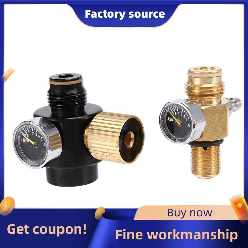 PCP Air Tank Cylinder Regulator Adjustable Pressure 0-2800Psi & HPA ...