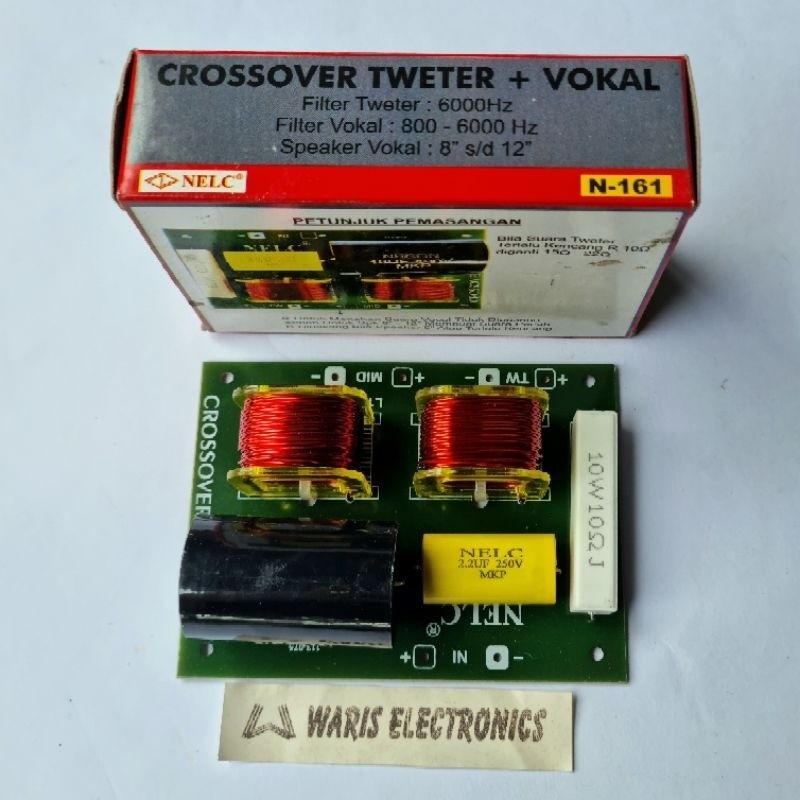 Twitter Crossover + Vocal NELC Tweeter Crossover + Vocal | Shopee ...