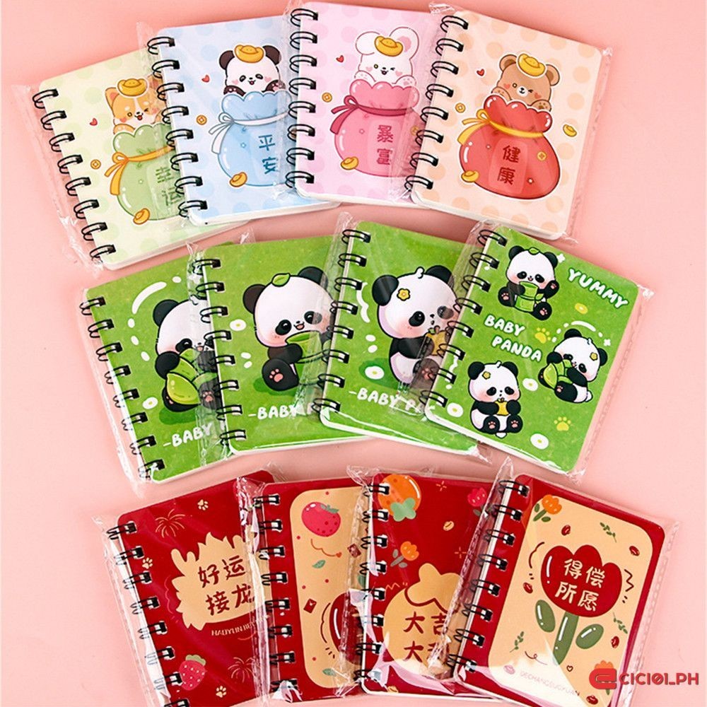 Creative Cartoon Flip Coil Book For Primary School Students With High ...