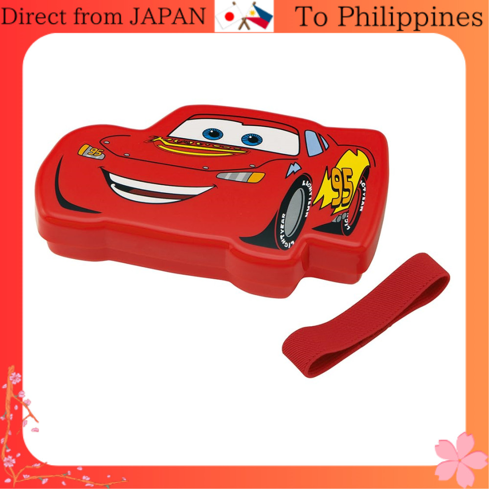 Skater Die Cut Lunch Box 280ml Bento Box Disney Cars LBD2-A | Shopee ...