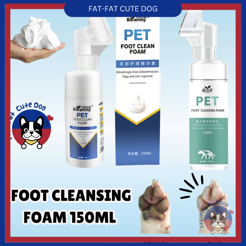 Dog Paw Cleaner Portable Waterless Cleaning Shampoo for Dogs Foot ...