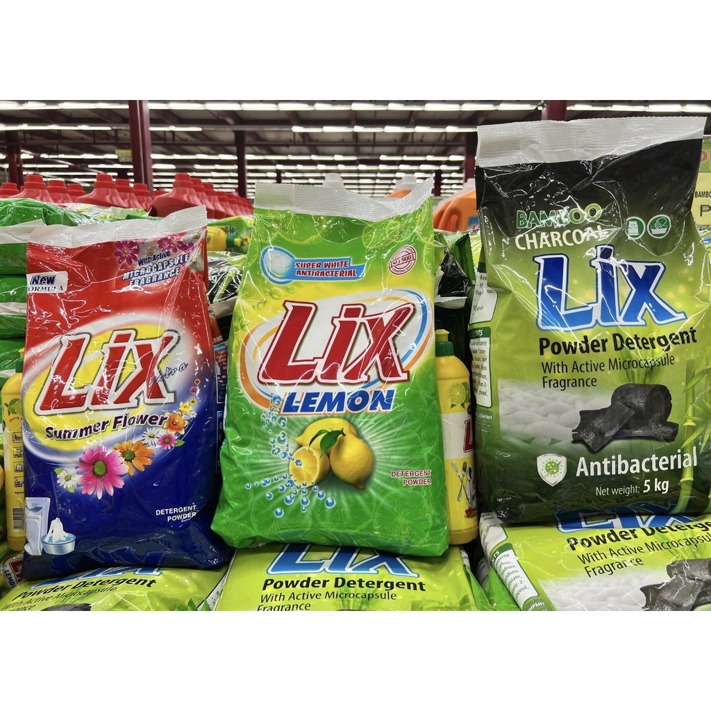 Lix Detergent Powder 5kgs | Shopee Philippines