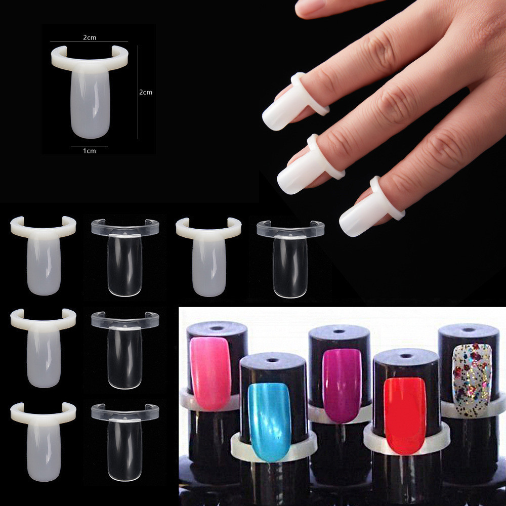 50pcs Nail Ring Colour Cards Nail Art Display Card Nail Polish Display ...