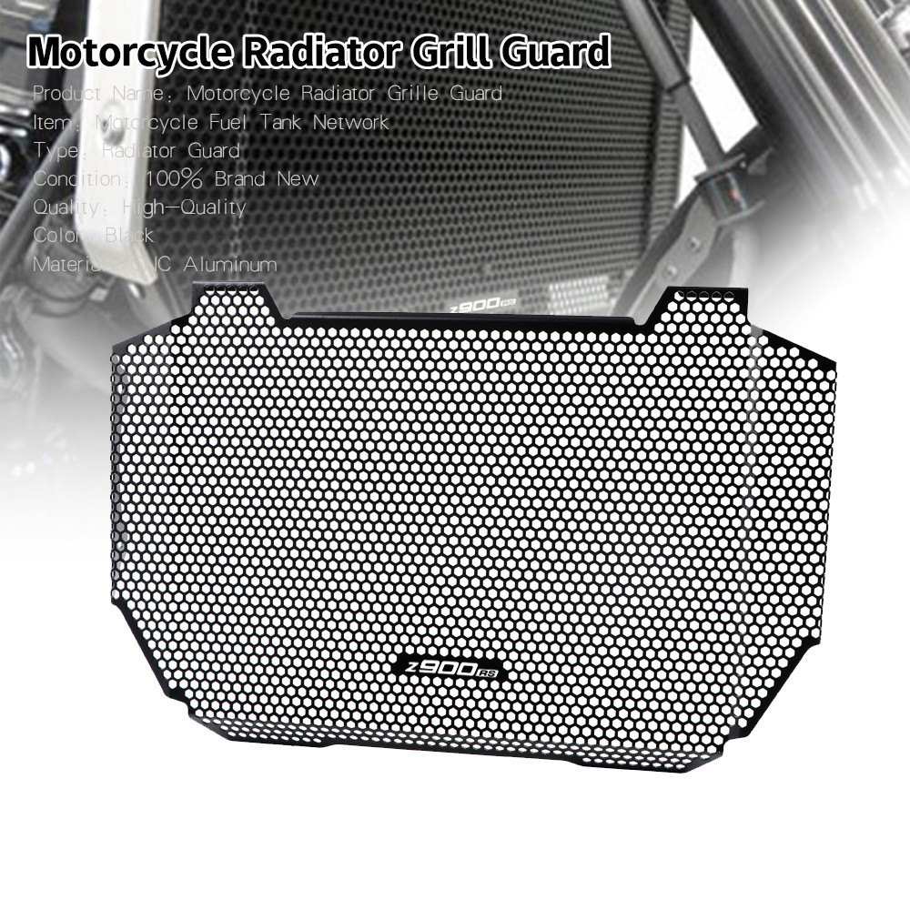 Z900RS Motorcycle Radiator Guard Engine Cooler Grille Cover Protection ...