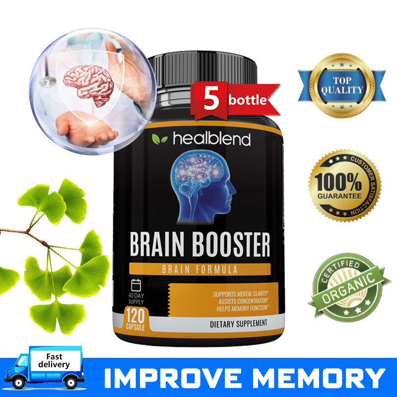 Brain Booster, Supports Focus, Memory and Thinking, Supports Mental ...