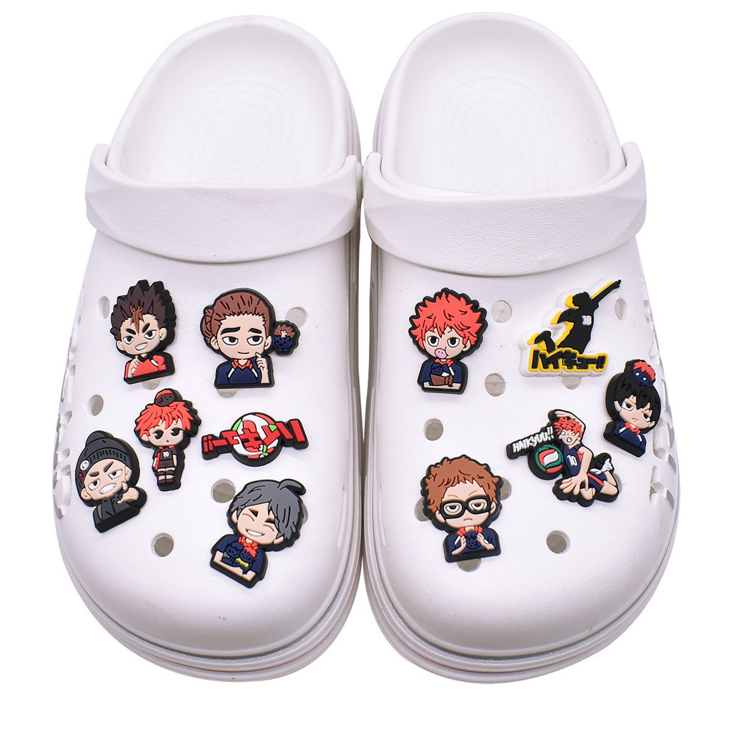 Cartoon Anime Jibitz for Croc Kageyama Jibits Crocks Volleyball Crocs ...