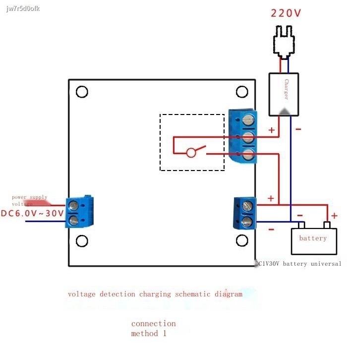 COD/One relay module Delay power off Trigger Voltage upper and lower limit detection Cycle ...