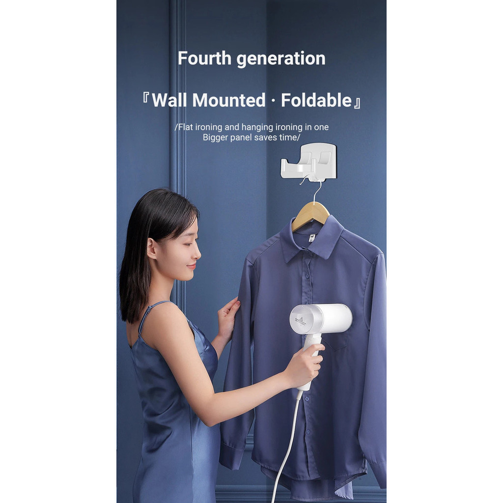 Household small handheld hanging ironing machine extendable vertical ...