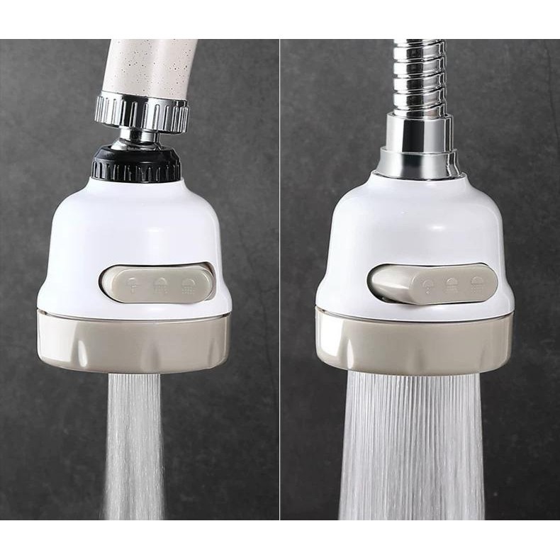 Kitchen High Pressure Water Filter Water-Saving Device 3 Modes Faucet ...