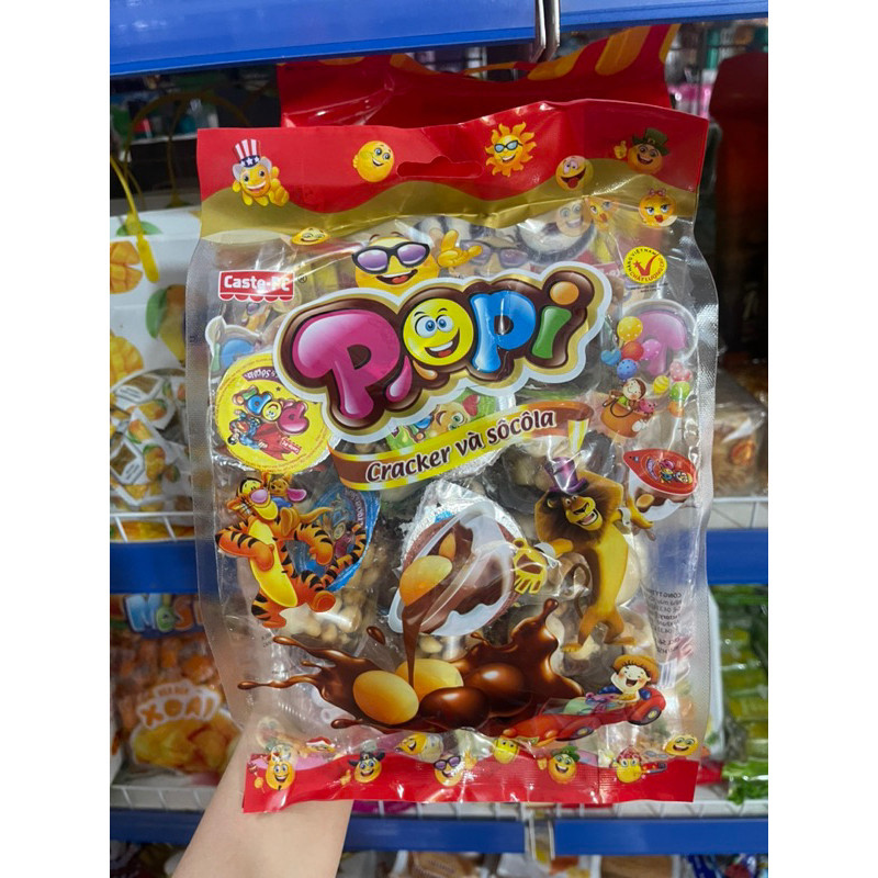 Cracker Candy & PoPi Phu Cuong Milk Chocolate Pack 270g (quality ...