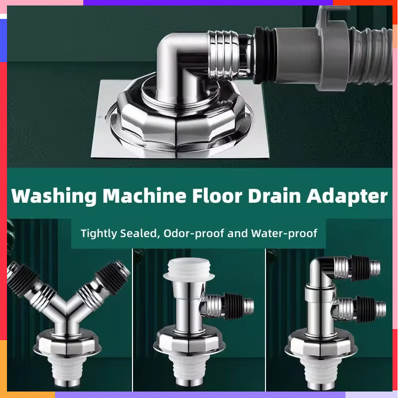Anti Leak Washing Machine Floor Drain Universal Waste Drain Pipe Odor ...