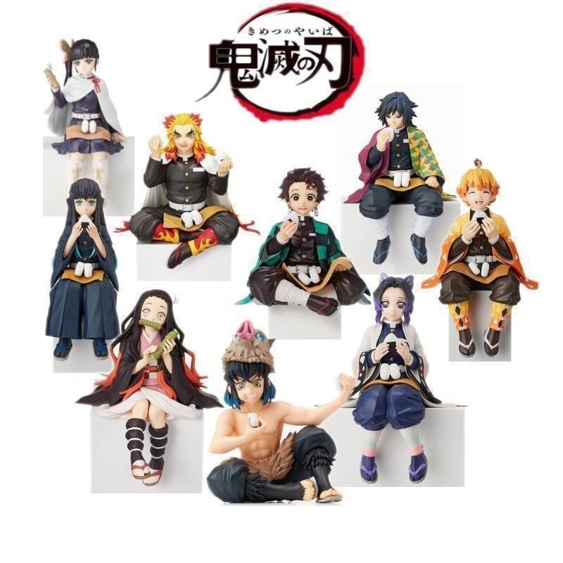 Demon Slayer: Kimetsu No Yaiba Figure Rice Ball Tanjiro Mizuko Zenitsu ...