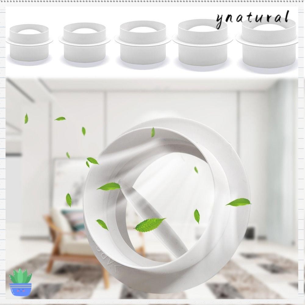 YNATURAL Pipe Check Valve, 80/100/110/150/200mm Plastic Air Duct Check ...