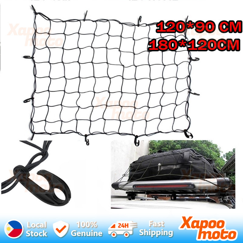 Cargo Net 120*90/180*120CM Car Cover Net Plastic Roof Netting Rack ...