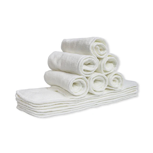 AKT 5in1 Baby Cloth Diaper / Wash Cloth Microfiber Inserts for Baby ...