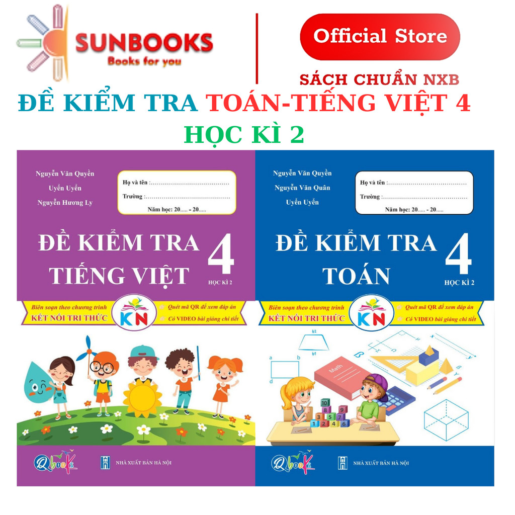 TRI Book - Math Test Combo - Vietnamese Grade 4 - Semester 2 ...