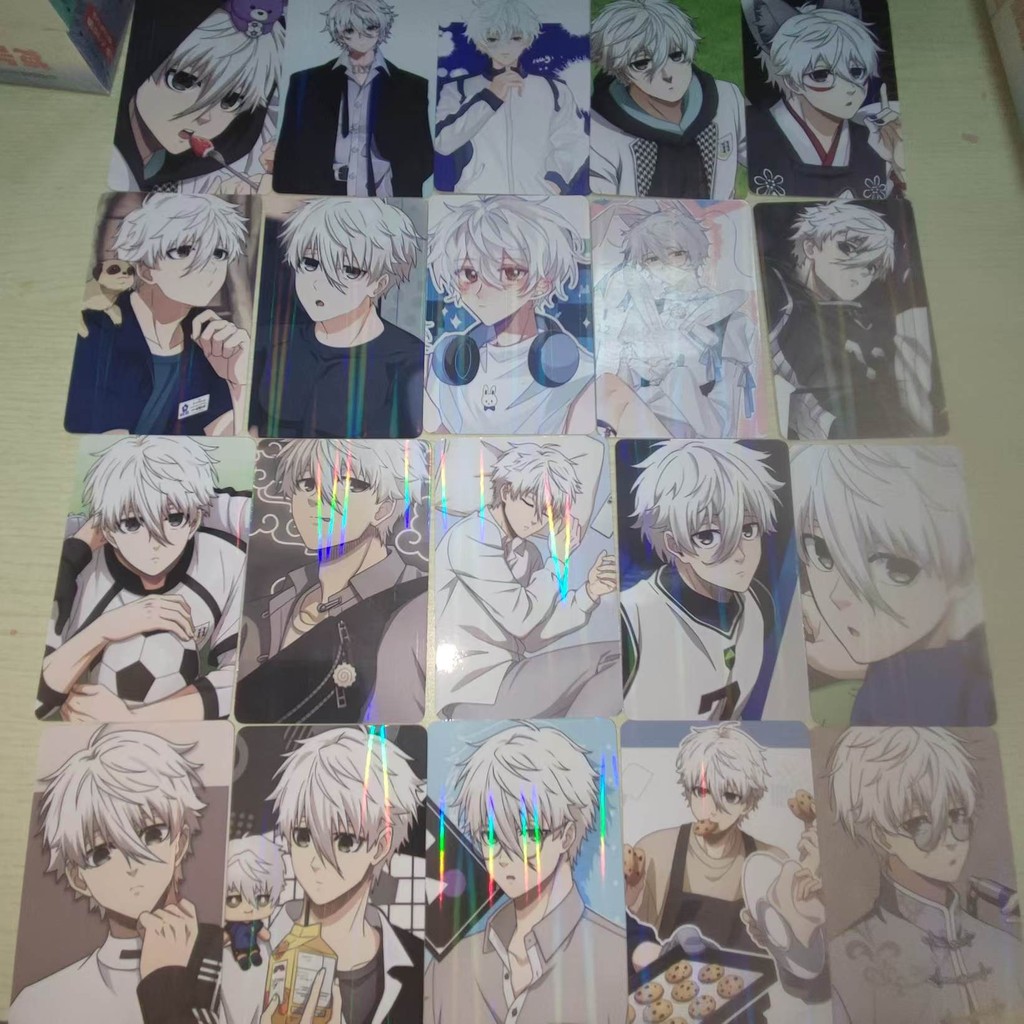 [24H SHIP]Anime BLUE LOCK Nagi Seishiro Lomo Cards 55PCS Nagi Seishiro ...
