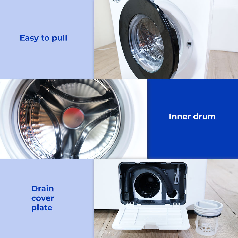 Astron ULTRAWASH95 Front Load Fully Automatic Washing Machine - Full DC ...