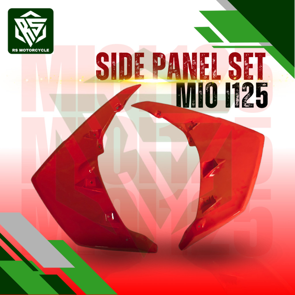 [RS MOTORCYCLE] SIDE PANEL SET FOR MIO I125/M3 | Shopee Philippines