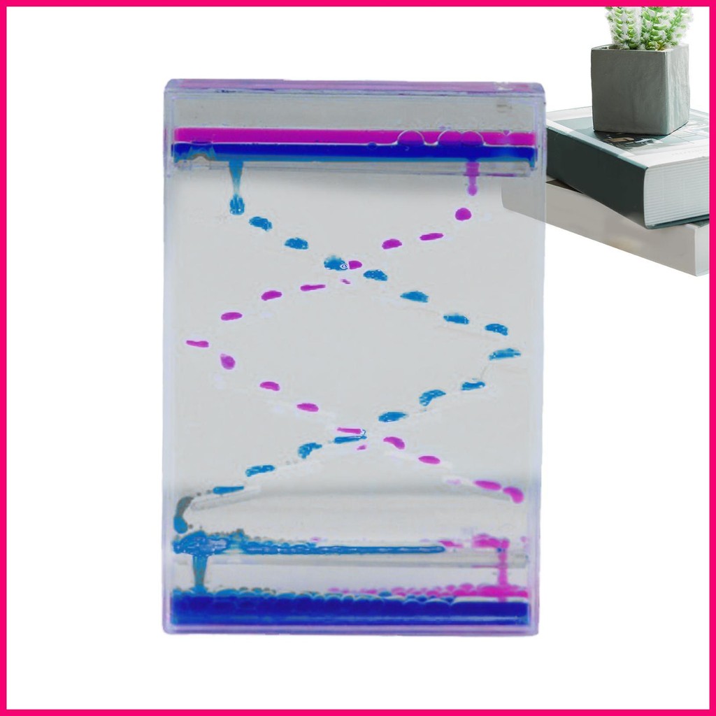 Liquid Motion Toys Acrylic Bubble Timer Calming Toys for Kids and ...