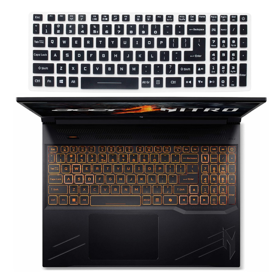 Silicone Laptop Keyboard Cover Protector For Acer Nitro V 16 ANV16-41 ...