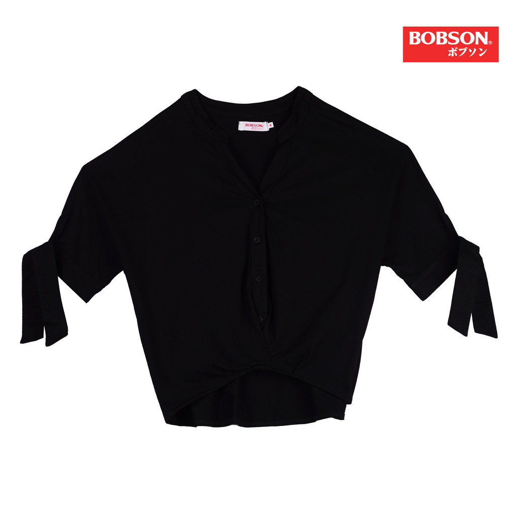Bobson Japanese Ladies Basic Tees Relaxed Fit 144942 (Black) | Shopee Philippines