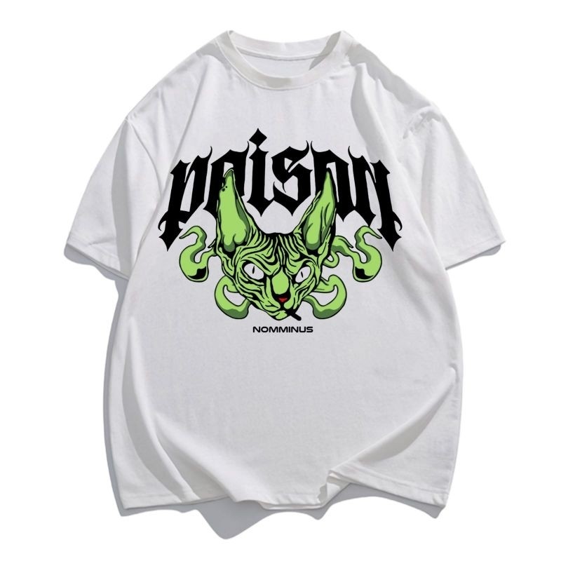 Pilipinas shirt Poison Original PH cotton top Oversized T-shirt damit ...