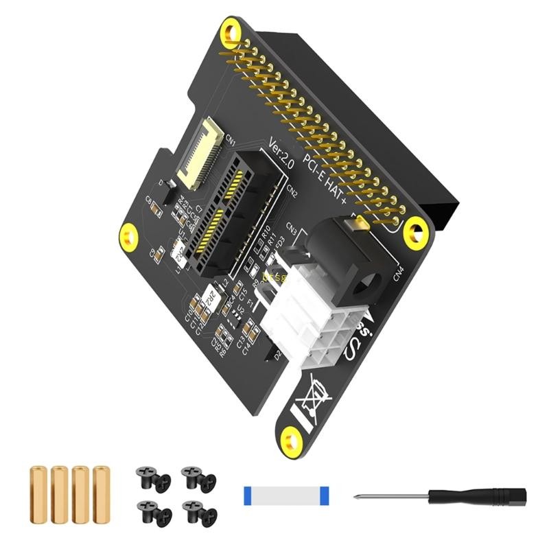 BT PCIE X1 Adapter with FFC Cable 6Pin Connectors External 12V Power ...