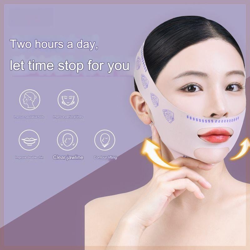 Face V Shape Face Lifting Slimming Bandage Belt Tape Facial Cheek V ...
