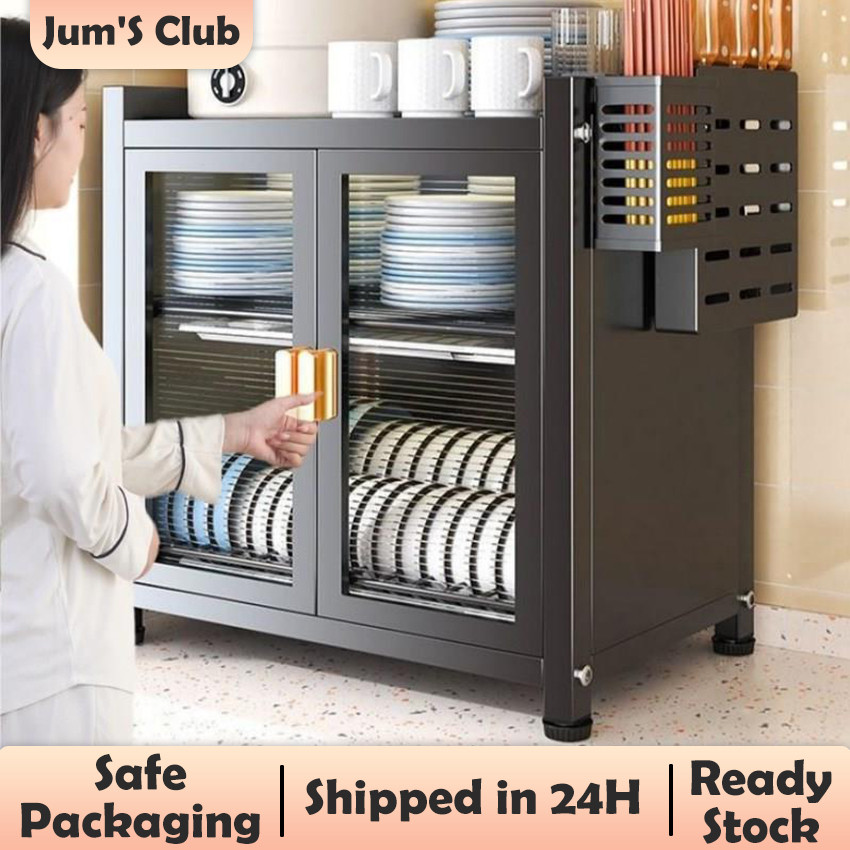Dish Rack Cabinet Organizer Dish Cabinet Countertop Storage kitchen ...