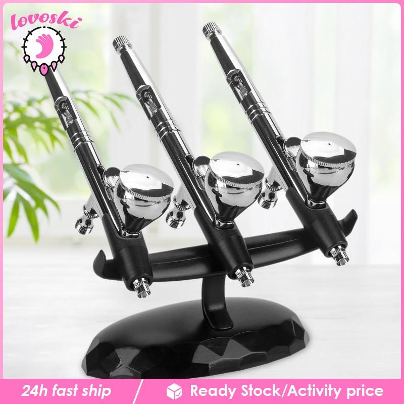 [Lovoski] Desktop Airbrush Stand Airbrush Pen Holder for Makeup Cake ...